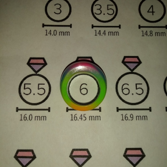 EARTHBOUND | Jewelry | 3515720 Rainbow Statement Ring | Poshmark